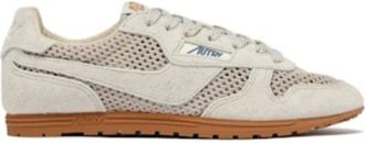 Autry Femme, Chaussures, Beige, Taille: 38 EU Windspin Suede Baskets