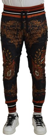 Dolce & Gabbana Barockdruck Jogginghose