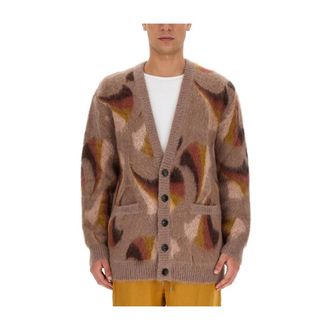 Etro Homme, Pulls, Multicolore, Taille: S Cardigan Col V en M&eacute;lange de Mohair