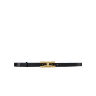 Elisabetta Franchi Femme, Accessoires, Noir, Taille: XL Logo Belt