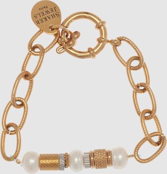 Shaker Jewels Bracelet Romia Dor&eacute; Nacre