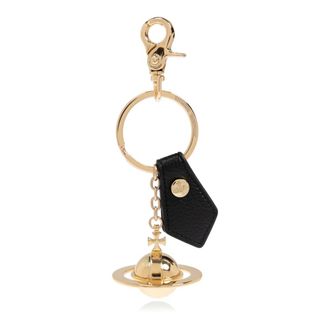 Vivienne Westwood unisex, Accessoires, Jaune, Taille: ONE Size Porte-cl&eacute;s avec breloque logo