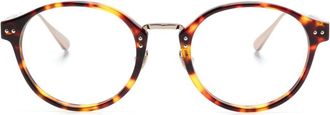 Linda Farrow lunettes de vue Marco - Marron