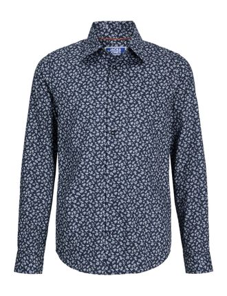 Jack & Jones Jprblabarnes Print Dobby L/S Shirt Pls