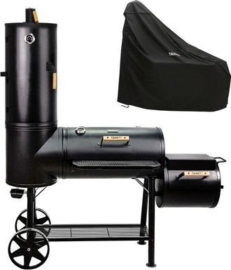 Taino Taino - chief 130kg Smoker Set Abdeckhaube Holzkohle-Grill bbq