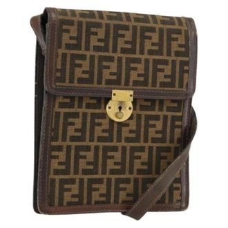 Fendi Pre-owned Canvas Cross Body Bag - - Pre-owned - Damen - Braun - ONE SIZE