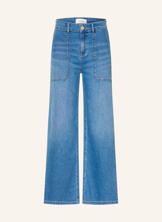 OPUS Wide Leg Jeans Miva blau