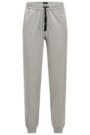 BOSS Jogginghose MIX&MATCH PANTS (1-tlg) lange Hose mit B&uuml;ndchen aus Stretch-Baumwolle