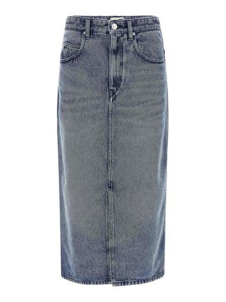 Isabel Marant Jupe Midi - Bleu