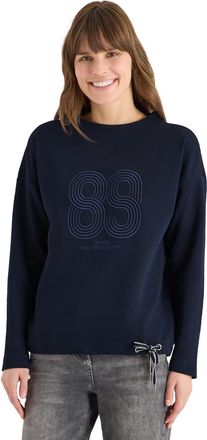 Cecil Shirt mit Stickerei universal Blue L