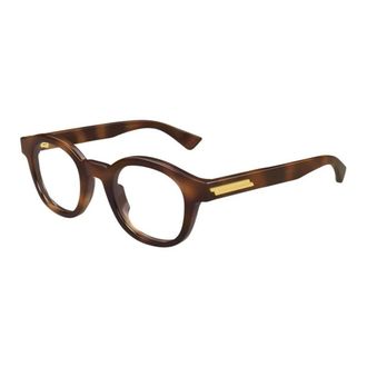 Bottega Veneta Homme, Accessoires, Brun, Taille: 46 MM Lunettes Panthos
