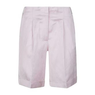 PESERICO Femme, Shorts, Rose, Taille: 34 FR Twill Short