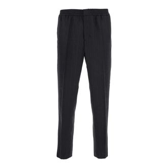 Ami Pantalon stretch taille haute avec poches - Homme - Pantalons - Gris - Taille: S