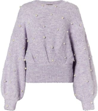 Faina Strickpullover Damen lila
