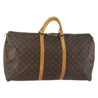 Louis Vuitton Pre-owned Canvas Weekend Bag - - Pre-owned - Damen - Braun - ONE SIZE