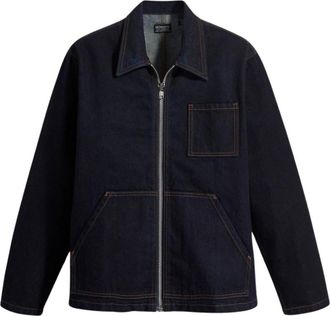 Levi's Homme, Vestes, Bleu, Taille: M Skateboarding Garage Jacket