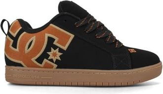 DC Court Graffik - Chaussures en Cuir - Homme - 42 - Gris