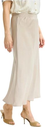In Front IN Front, Femme, Jupes, Beige, Taille: 42 FR Midi Skirts