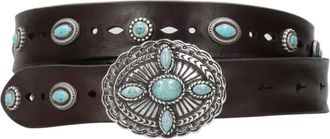 Orciani Femme, Accessoires, Brun, Taille: 90 CM Leather Belt