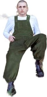 Fantazia Salopette sarouel velours Patah - Taille S au XXXL Vert kaki