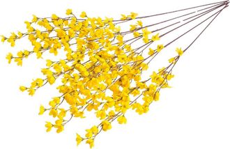 Botanic-Haus künstlicher Forsythienzweig (künstliche Forsythie) mit 3 Stielen (6 Stück)