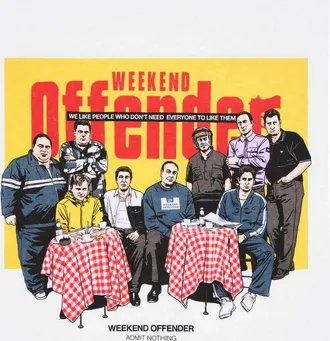 Weekend Offender T-Shirt T-Shirt Weekend Offender Satriale&acute;s