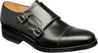 Barker Tunstall 2 Chaussures richelieu en cuir Oxford faites &agrave; la main pour homme - &Eacute;l&eacute;gance intemporelle et savoir-faire sup&eacute;rieur, Black Calf, 39 2/3 EU