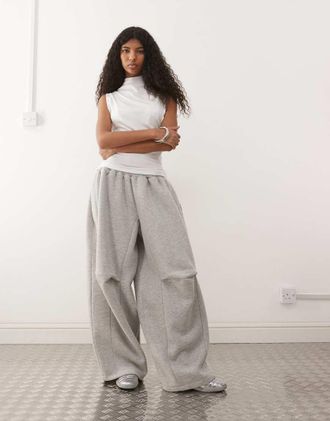 Collusion Pantalon de jogging baggy oversize - Gris