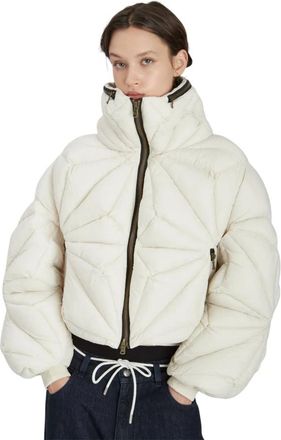 Canadian Femme, Vestes, Beige, Taille: 40 FR Diamond Down Jacket
