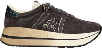 Premiata Femme, Chaussures, Gris, Taille: 40 EU Bethcoin 8145 Platform Baskets