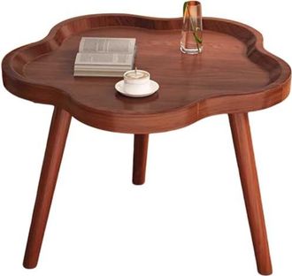 Generic Table dappoint, Table de Chevet/Petits Pieds en Bois, Table Basse d&eacute;corative for Salon, Chambre, Bureau, Petit Espace(40x40x43cm)