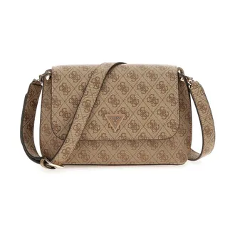 Guess Femme, Sacs, Brun, Taille: ONE Size Sac bandoulière Latte Didi Society