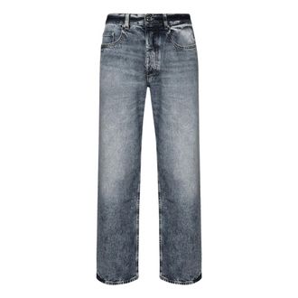 Icon Denim Los Angeles Blaue Denim Jeans mit Mittlerer Taille - - Jeans - Herren - Blau - W30