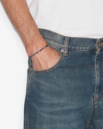 Isabel Marant Bracelet Snowstone - Homme - Noir D&eacute;lav&eacute; - Taille T2 - Isabel Marant