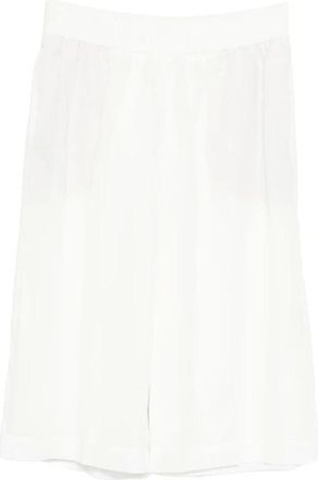 Brunello Cucinelli Femme, Shorts, Blanc, Taille: 40 FR Midi Skirts