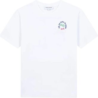 Maison Labiche Homme, Tops, Blanc, Taille: L Tee-shirt Patureau Vieille du Temple