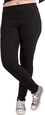 Primtex Jegging femme Grande Taille - Pantalon stretch taille haute confortable effet slim et galbant - du 42 au 52