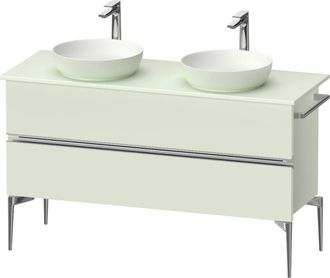 Duravit Sivida Konsolenwaschtischunterbau, 2 Schubk&auml;sten, - Duravit