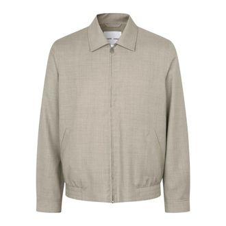 Sams&oslash;e & Sams&oslash;e Harrington Jacke - - Jackets - Herren - Grau - S