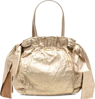 Prada sac à bandoulière Antique Bow (2000-2025) - Or