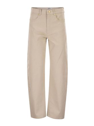 Max Mara Straight Leg Jeans - Beige