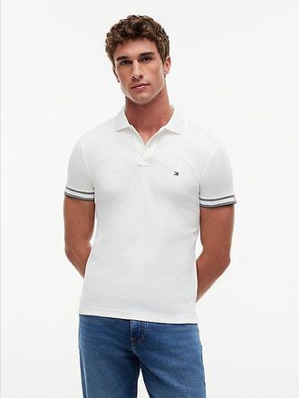 Tommy Hilfiger Polo coupe slim en coton fluide