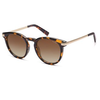 Sojos Retro Polarisierte Rund Sonnenbrille Damen Herren Vintage Klassisch Sonnerbrillen mit UV400 Schutz SJ2368