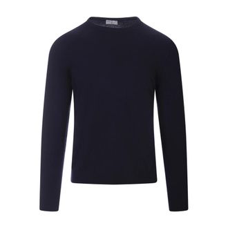 Fedeli Homme, Pulls, Bleu, Taille: 3XL Pull Argentine Bleu Foncé Bébé Cachemire