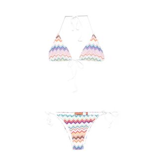 Missoni Femme, Maillots de bain, Multicolore, Taille: 38 FR Triangle Bikini