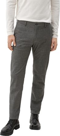 s.Oliver Mens 2123791 Hose, Phoenix Regular fit, Grau, 36/32