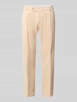 Carl Gross Cordhose mit Bundfalten Modell Torry