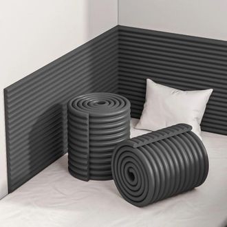 Generic Wandpaneele Gepolstert F&uuml;r Schlafzimmer, 3D Wandkissen Selbstklebend, Anti-Kollision Wandpaneele Gepolstert, Polsterpaneel Wand f&uuml;r Schlafzimmer, Wohn