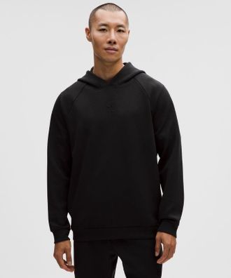 lululemon Smooth Spacer Hoodie Stack f&uuml;r M&auml;nner - Gr&ouml;&szlig;e 2XL in Black