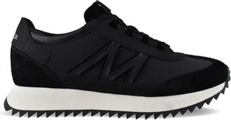 Moncler Homme, Chaussures, Noir, Taille: 43 1/2 EU Pacey2 Suede & Nubuck Baskets